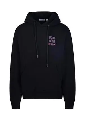 Off-White Small Arrow Skate Hoodie - Black