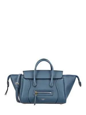 Celine Luggage Small Leather Handbag - Multicolor