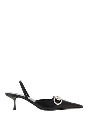 Gucci Horsebit Slingback Pumps - Multicolor