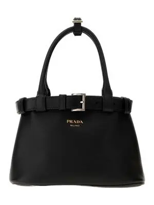 Prada Leather Handbag - Black