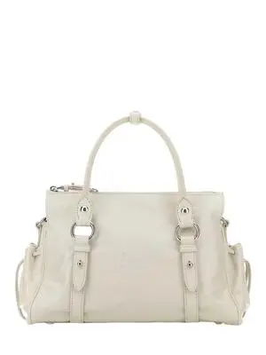 Miu Miu Miu Miu Leather Handbag White