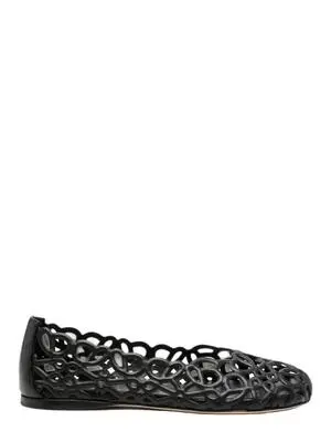 Loewe Petal Anagram Ballet Flats - Multicolor