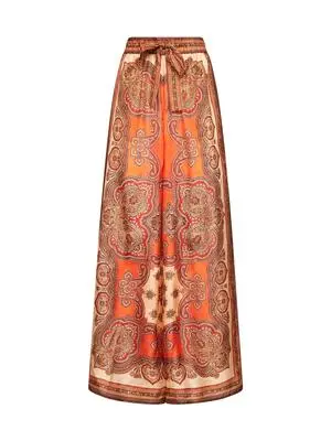 Zimmermann Mahon Relaxed Trousers - Multicolor