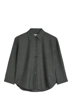 JIL SANDER Wool Shirt - Multicolor