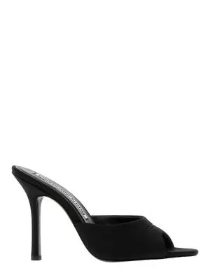 Alexander Wang Fabric Mules With Stiletto Heel - Black