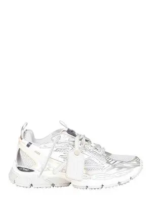 Off-White Grey And Silver "be Right Back" Sneakers - Multicolor