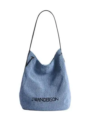 JW Anderson J.W. Anderson Beaded Small Bulb Shoulder Bag Multicolor