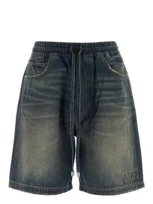 Amiri Denim Bermuda Shorts - Blue
