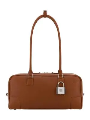Loewe Amazona 31 Shoulder Bag In Caramel Leather - Brown
