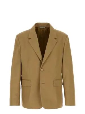 Balenciaga Beige Cotton Blazer - Brown