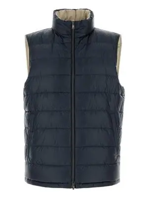 Herno Sleeveless Down Jacket - Blue