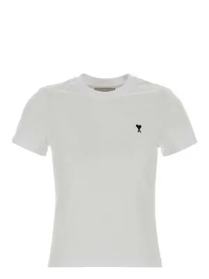 AMI Paris AMI PARIS Cotton T-Shirt White