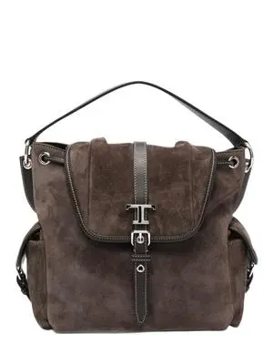 TOD'S T Timeless Mini Suede Backpack - Multicolor