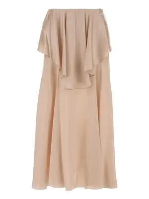 Chloé Satin Skirt - Pink