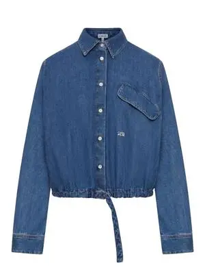 Loewe Denim Cotton Shirt - Multicolor