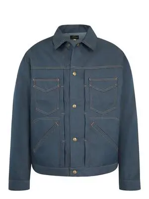 Needles Penny Poly Twill Jean Jacket - Blue
