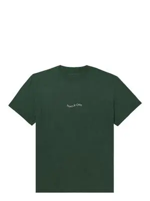 MUSEUM OF PEACE & QUIET Wordmark T-shirt - Green