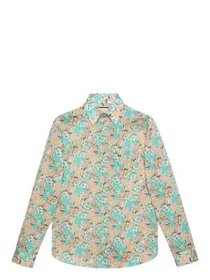 Gucci X Liberty London Floral Cotton Shirt - Multicolor