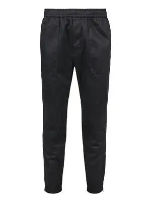 Gucci Embroidered Logo Pants - Blue