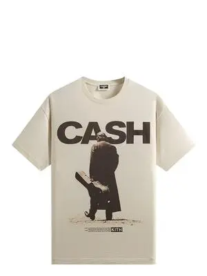 Kith X Johnny Cash "solo Desert" Graphic T-shirt - Cream