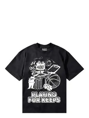 MARKET Market Playing For Keeps Graphic T-Shirt