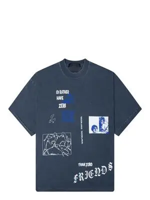 JUNGLES I'd Rather Have Zero Tee - Blue