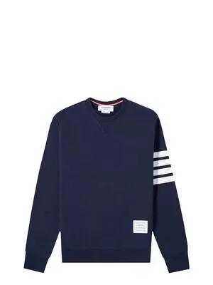 Thom Browne Four Bar Classic Sweatshirt - Blue
