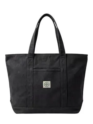 MUSEUM OF PEACE & QUIET Utility Canvas Boat Tote - Black
