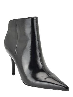 Nine West Gesabel Pointed Toe Stiletto Ankle Bootie - Black