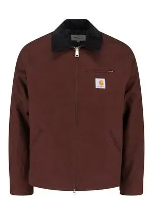 Carhartt Work In Progress Workwear Canvas Jacket For - Brown