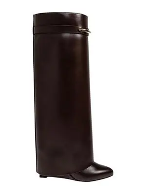 Givenchy Leather Ankle Boots - Brown