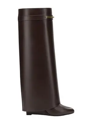 GIVENCHY Givenchy Shark Pinch Calfskin Knee-High Boots