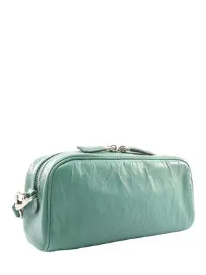 Prada Nappa Antique Shoulder Bag - Green