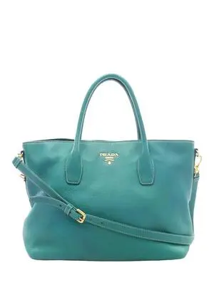 PRADA Prada 2000s Leather Tote Bag
