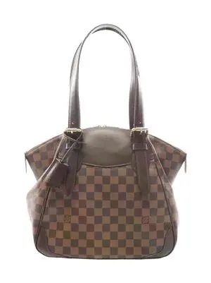 LOUIS VUITTON Damier Ebene Verona Shoulder Bag - Brown