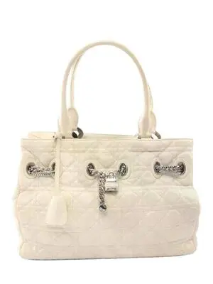 DIOR Christian Dior 2000s Lady Dior Cannage Tote Bag