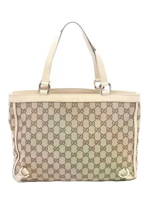Gucci Abby Gg Canvas Tote Bag - Neutrals