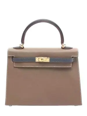 HERMÈS Hermès Kelly 25 Leather Tote Bag