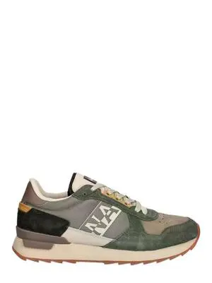NAPAPIJRI Panelled Perforated Sneakers - Green