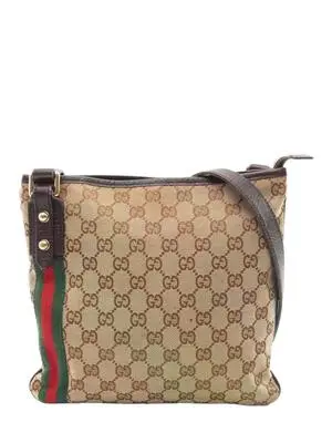 Gucci Gg Canvas Shoulder Bag - Neutrals