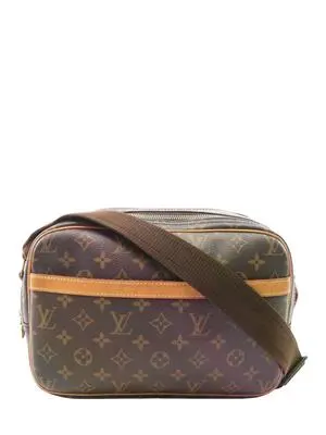 LOUIS VUITTON Monogram Reporter Pm Shoulder Bag - Brown