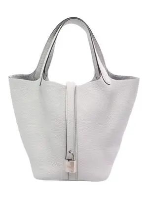 Hermès 2024 Picotin Lock Tote Bag - Grey