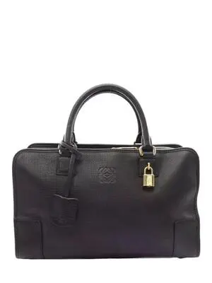 Loewe 36 Amazona Tote Bag - Black