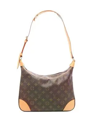 LOUIS VUITTON Monogram Boulogne Shoulder Bag - Brown