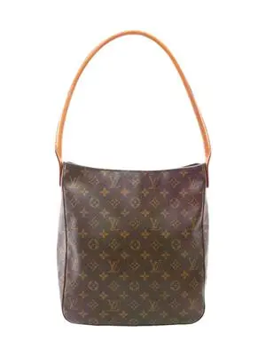 LOUIS VUITTON Monogram Looping Shoulder Bag - Brown