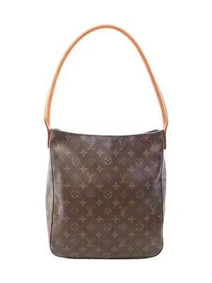 LOUIS VUITTON Monogram Looping Shoulder Bag - Brown