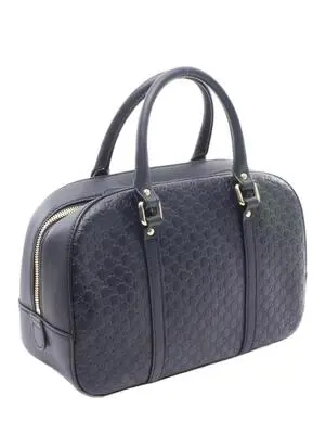Gucci Micro Guccissima Leather Handbag - Blue