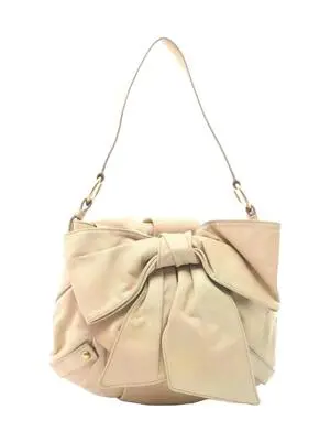 SAINT LAURENT Saint Laurent 2000s Bow Ribbon Shoulder Bag