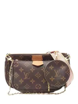LOUIS VUITTON Multi Pochette Accessoires Monogram Shoulder Bag - Brown