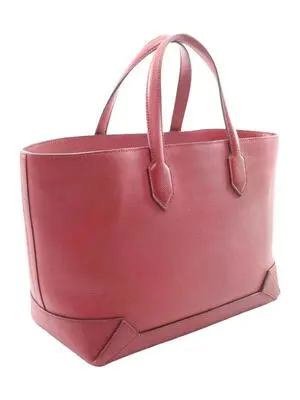 Hermès 30 Maxibox Cabas Shoulder Bag - Red